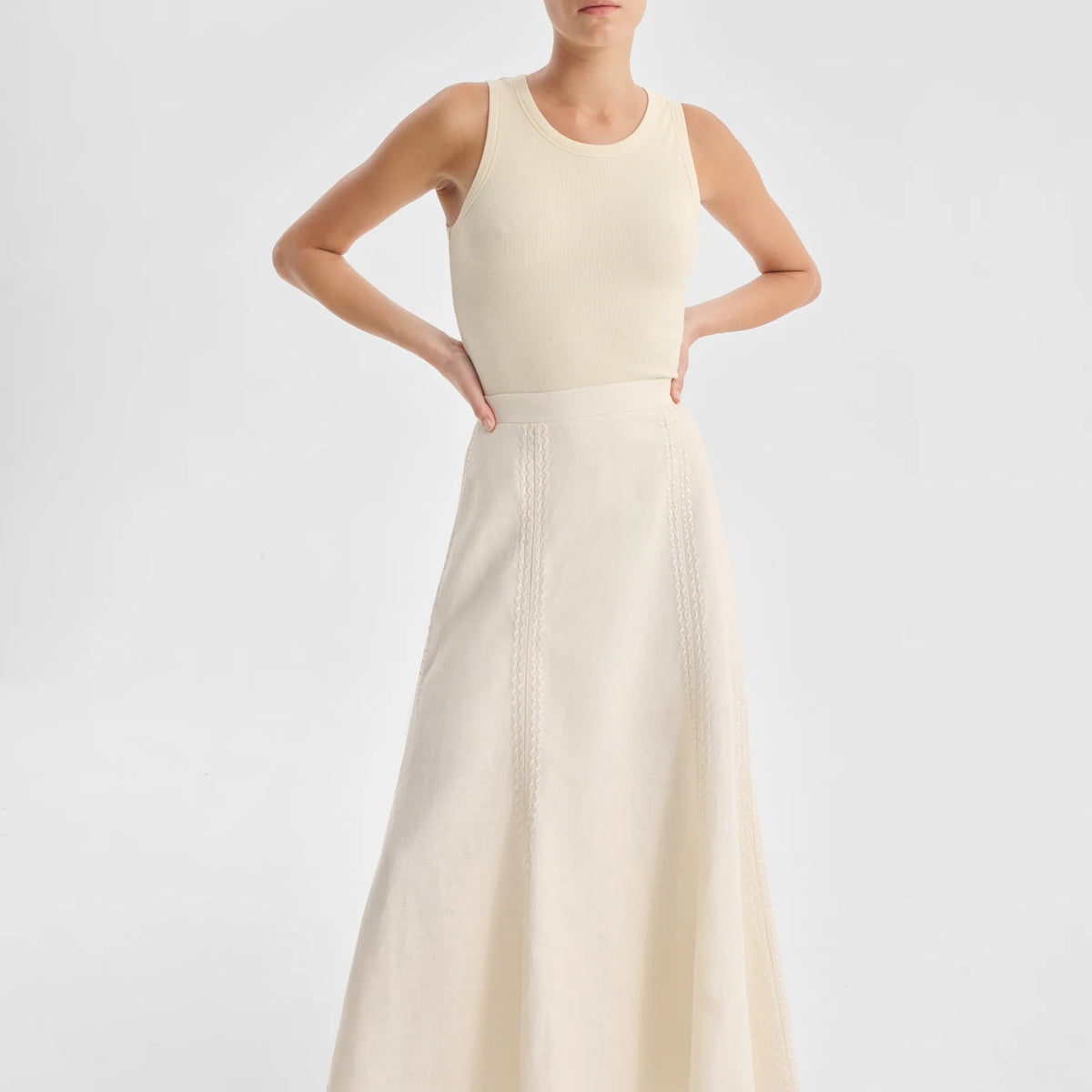 Morrison Shiloh Tank, Ecru – With Emmy Loo